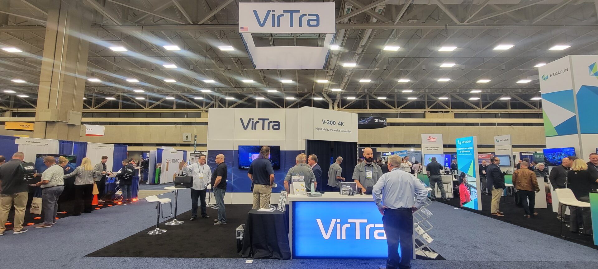 VirTra Virtual Reality Training Advancements at IACP 2023